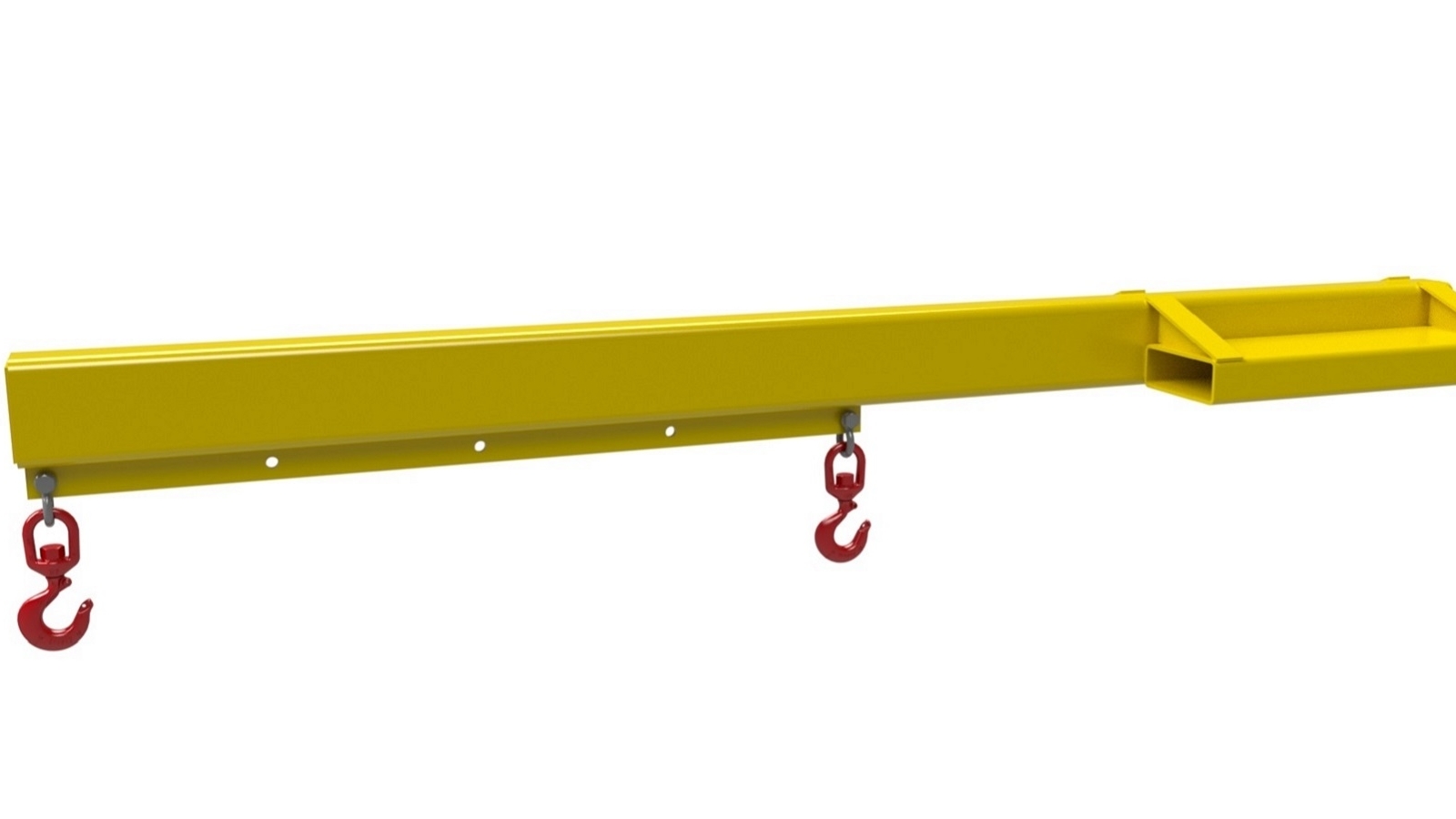 Fixed Length Fork Lift Jib Boom - Basepoint Engineering